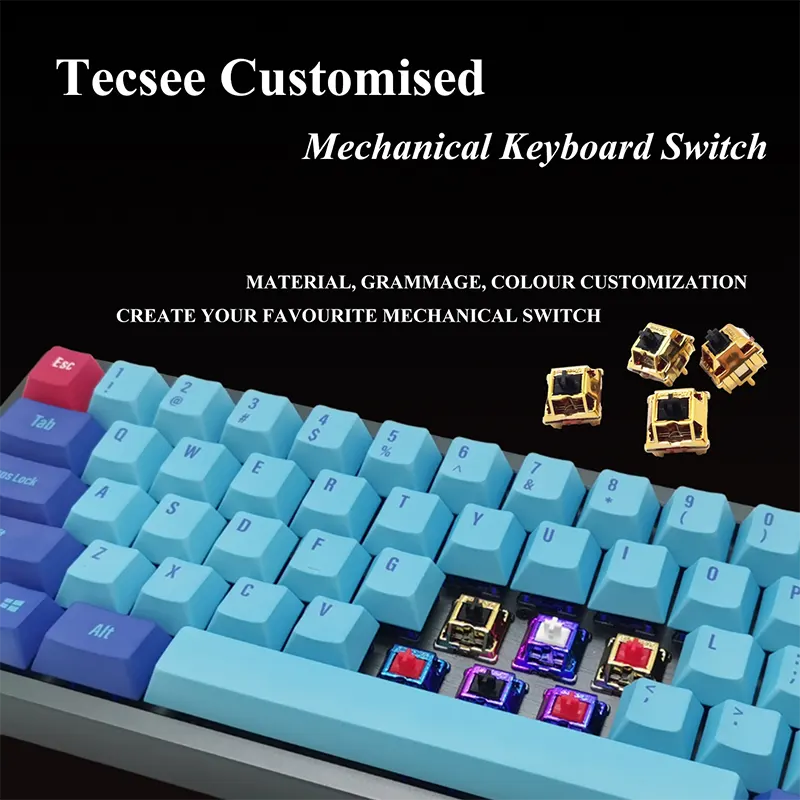 Tecsee Mango Ice UPE Tactile Stem Switch for DIY 5pins RGB SMD Mx ...